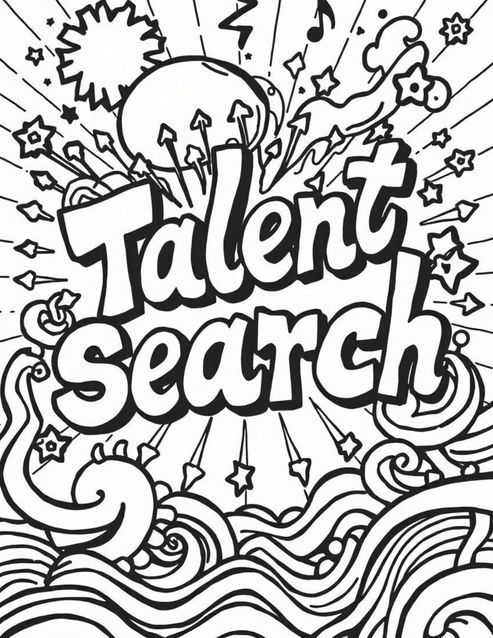 TRIO Talent Search Coloring Sheet – TRIO Printables