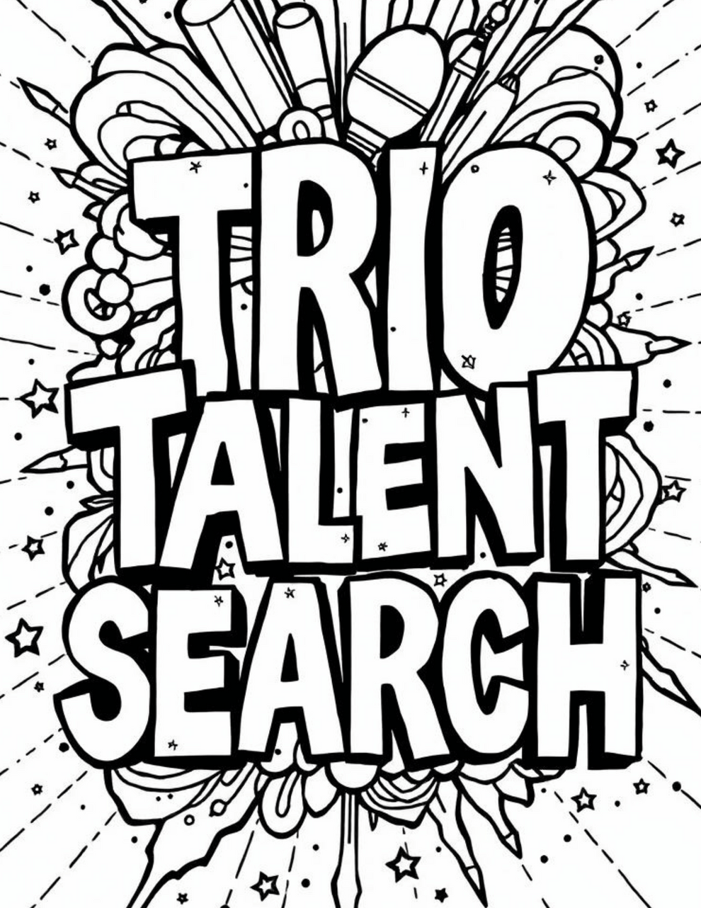 TRIO Talent Search Coloring Sheet – TRIO Printables