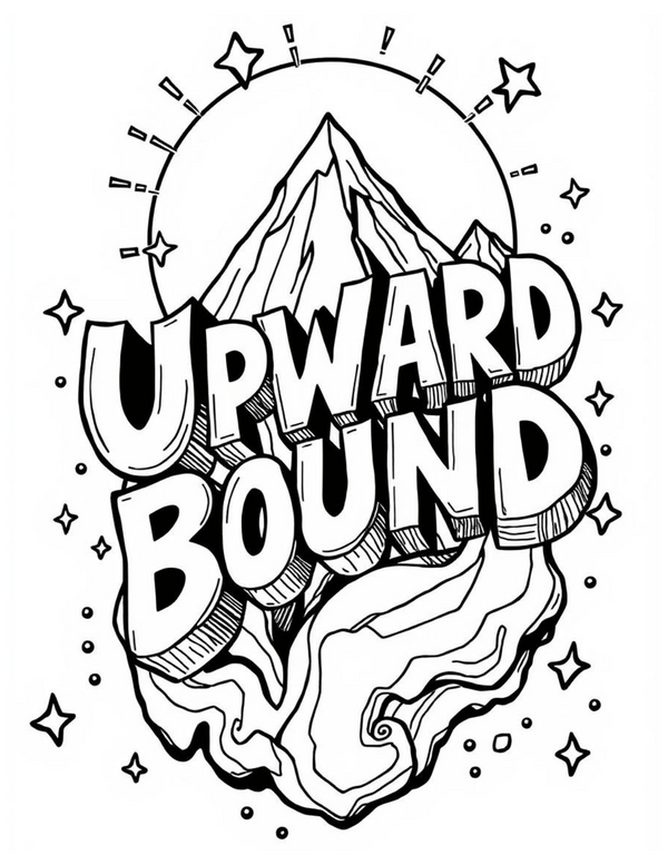 TRIO Upward Bound Coloring Sheet – TRIO Printables