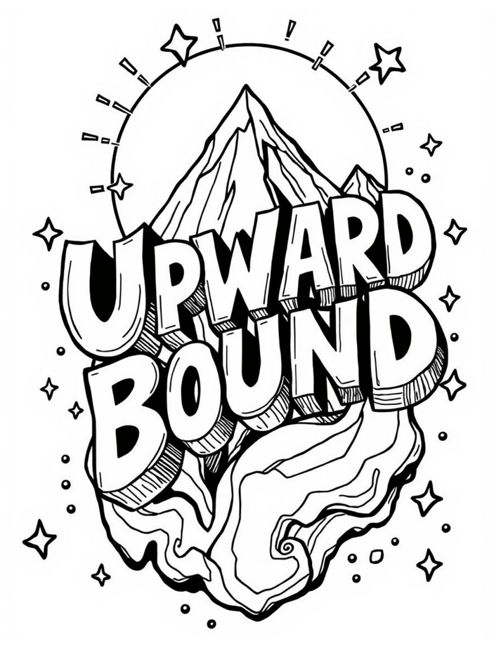 TRIO Upward Bound Coloring Sheet – TRIO Printables