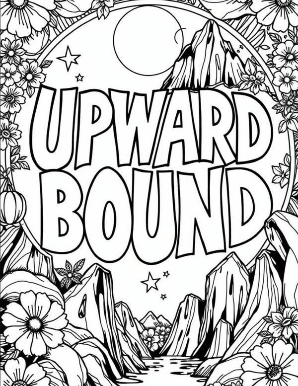 TRIO Upward Bound Coloring Sheet – TRIO Printables