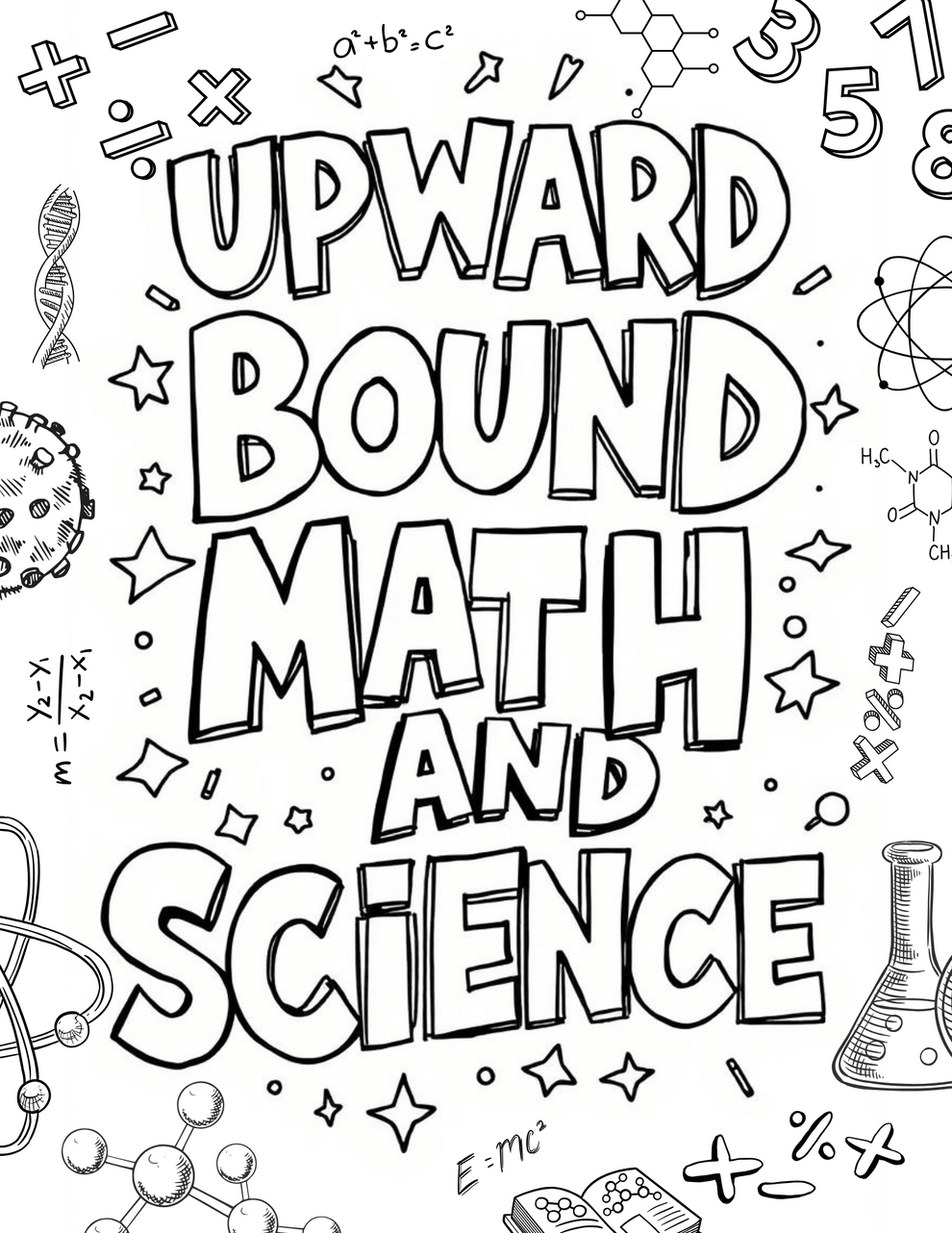 TRIO Upward Bound Math and Science Coloring Sheet – TRIO Printables