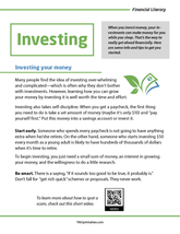 Financial Literacy – TRIO Printables