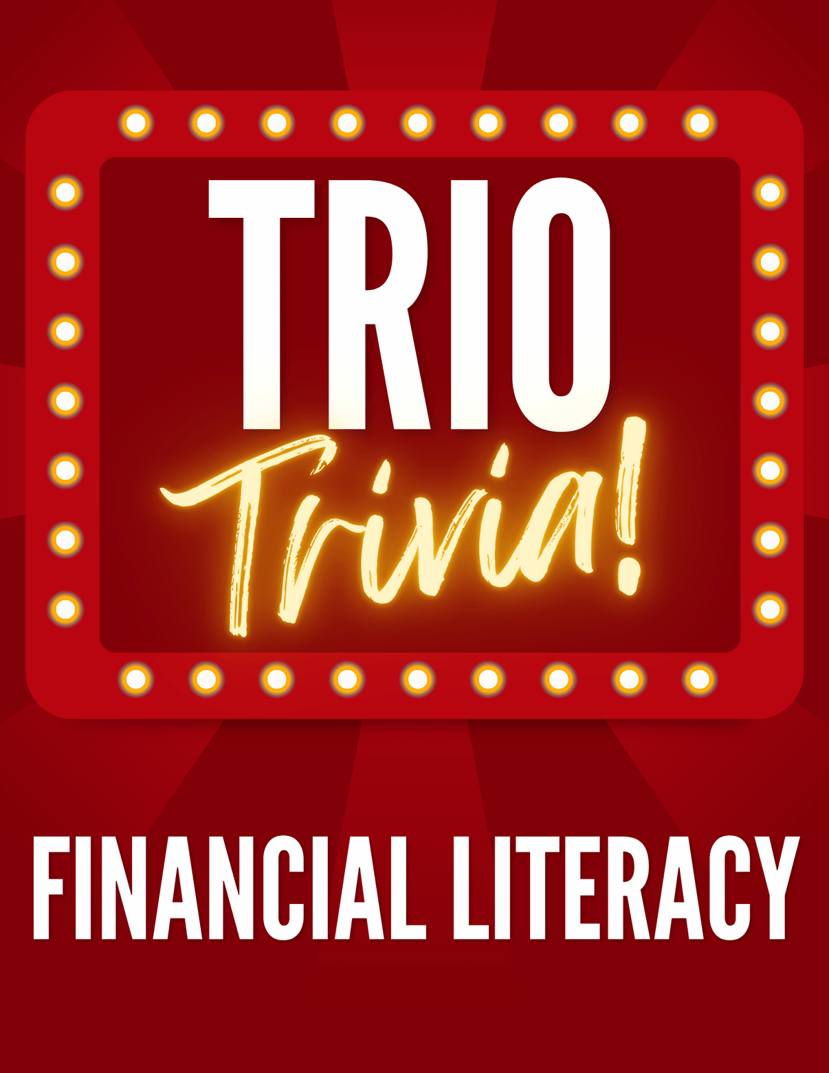 TRIO Trivia - Financial Literacy – TRIO Printables